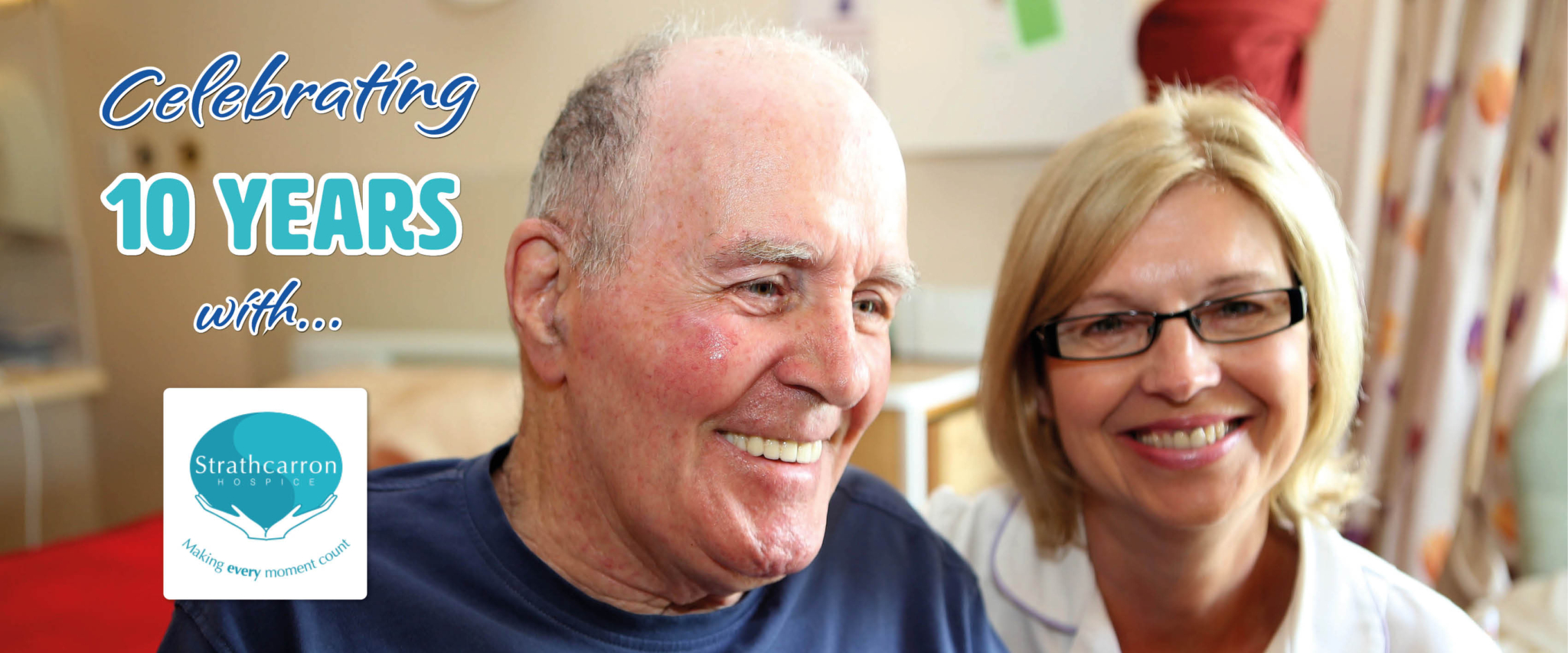 Celebrating 10 years with Strathcarron Hospice! | Local Hospice Lottery